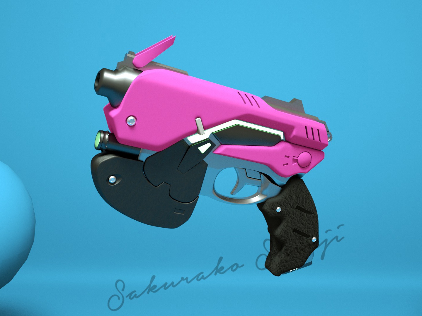 守望先锋DVA用枪_SakurakoShinji-站酷ZCOOL