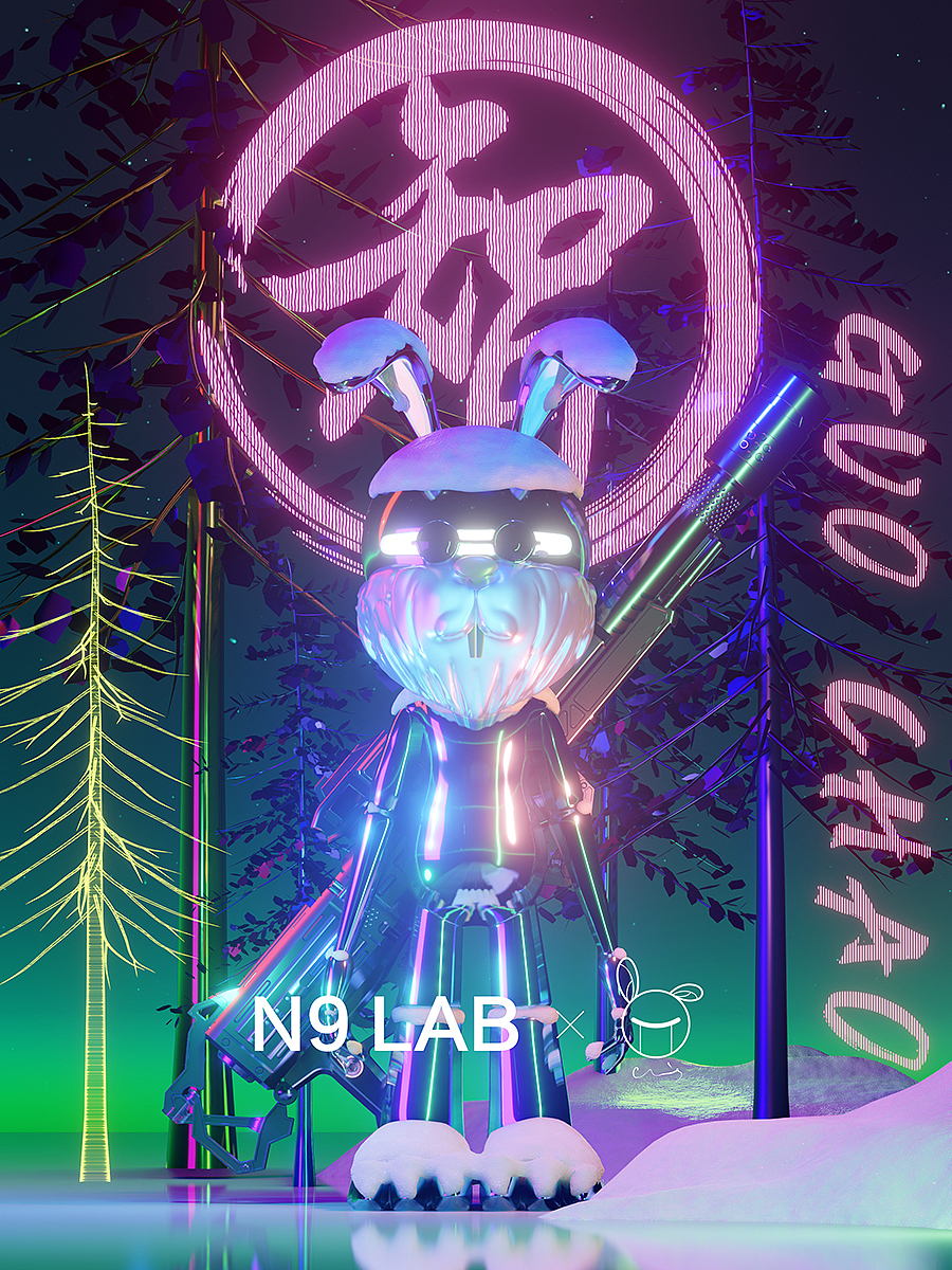 第二个联名合作，NFT作品。_CHISpace-站酷ZCOOL