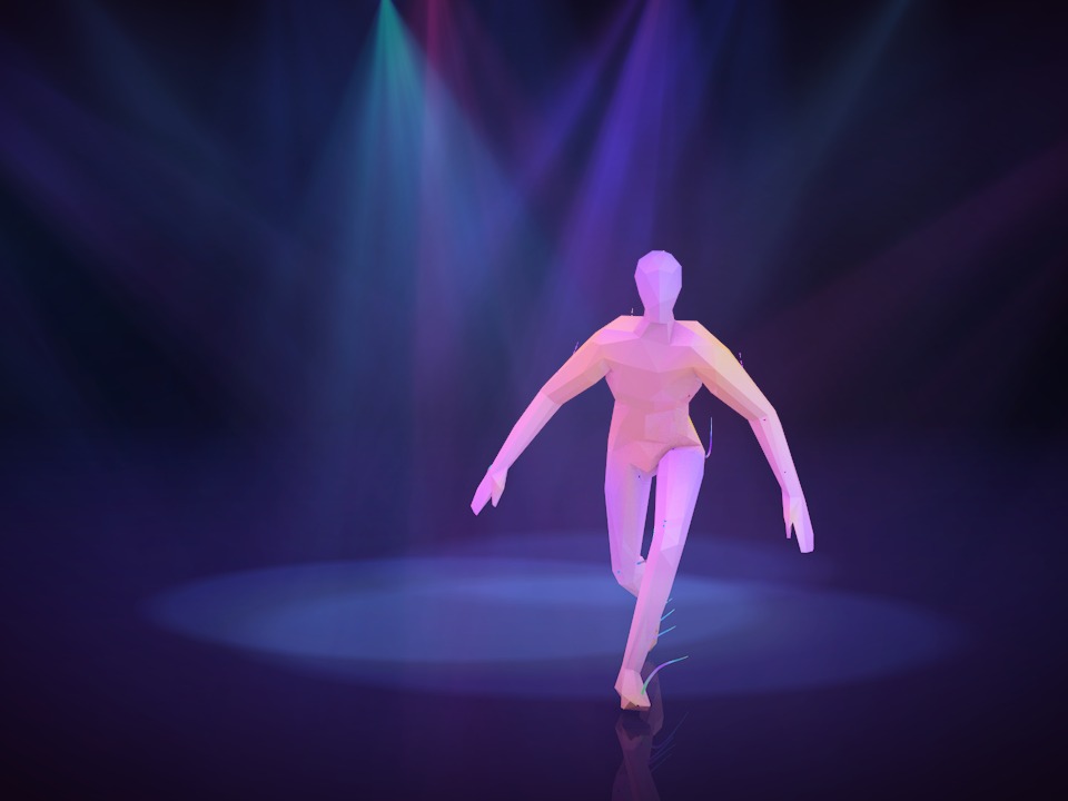 3D-Design Daily Render-Track Dance Object_刘会彬BLACKICE-站酷ZCOOL