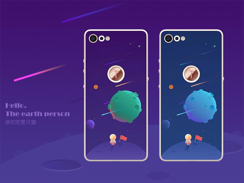 Hello. The earth person_坨坨是只猫-站酷ZCOOL