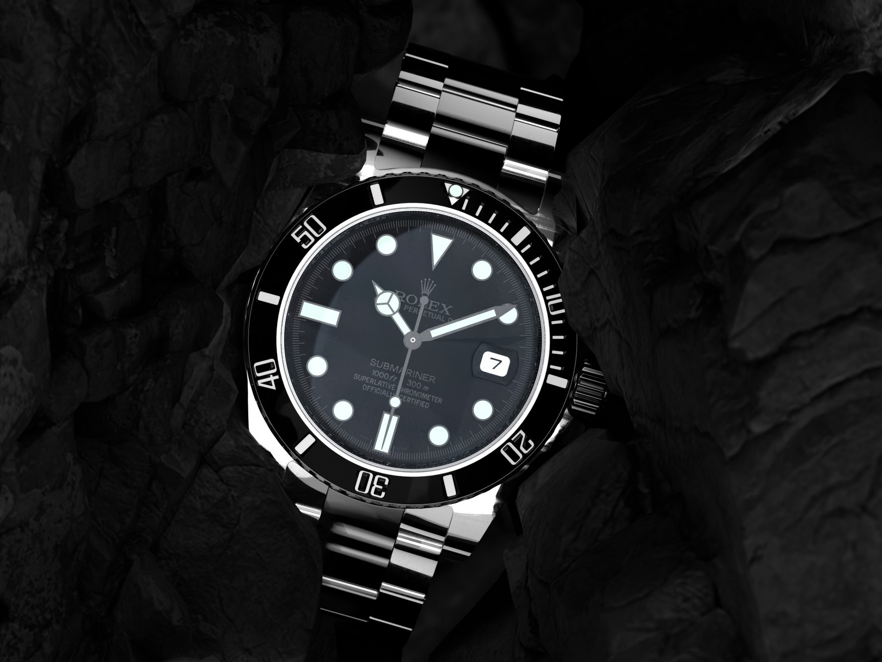 Rolex劳力士手表 - blender渲染_猫王阿祖-站酷ZCOOL