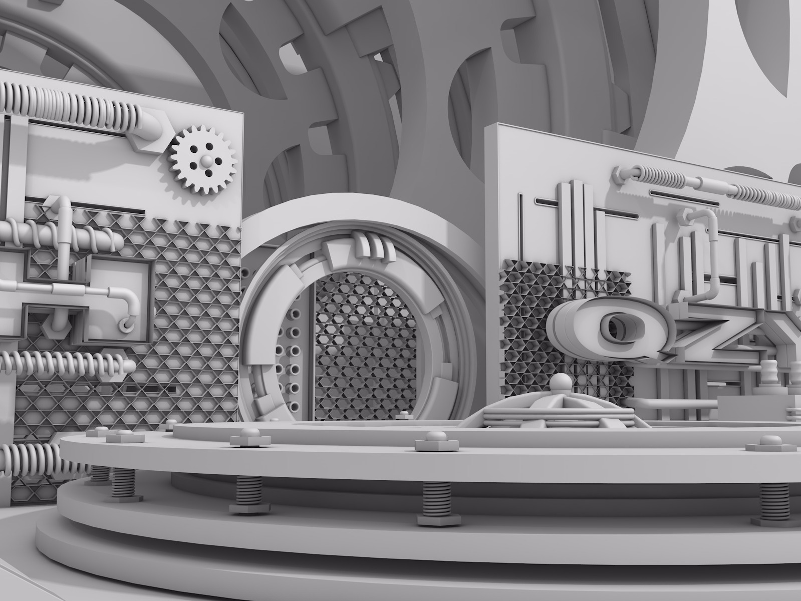 C4D小场景搭建_青青子衿1018-站酷ZCOOL