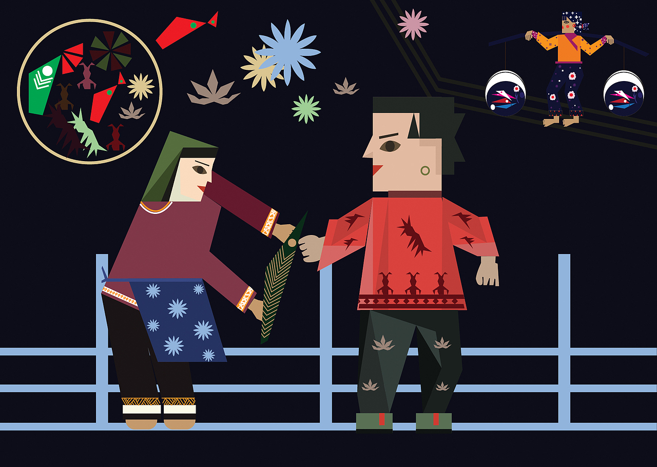 博里农民画旅游产品开发_AnnyJJ-站酷ZCOOL