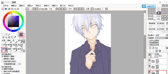 你知道SAI2画动漫时如何上色才好看吗？动漫上色方法步骤解析_CG插画小驴老师-站酷ZCOOL