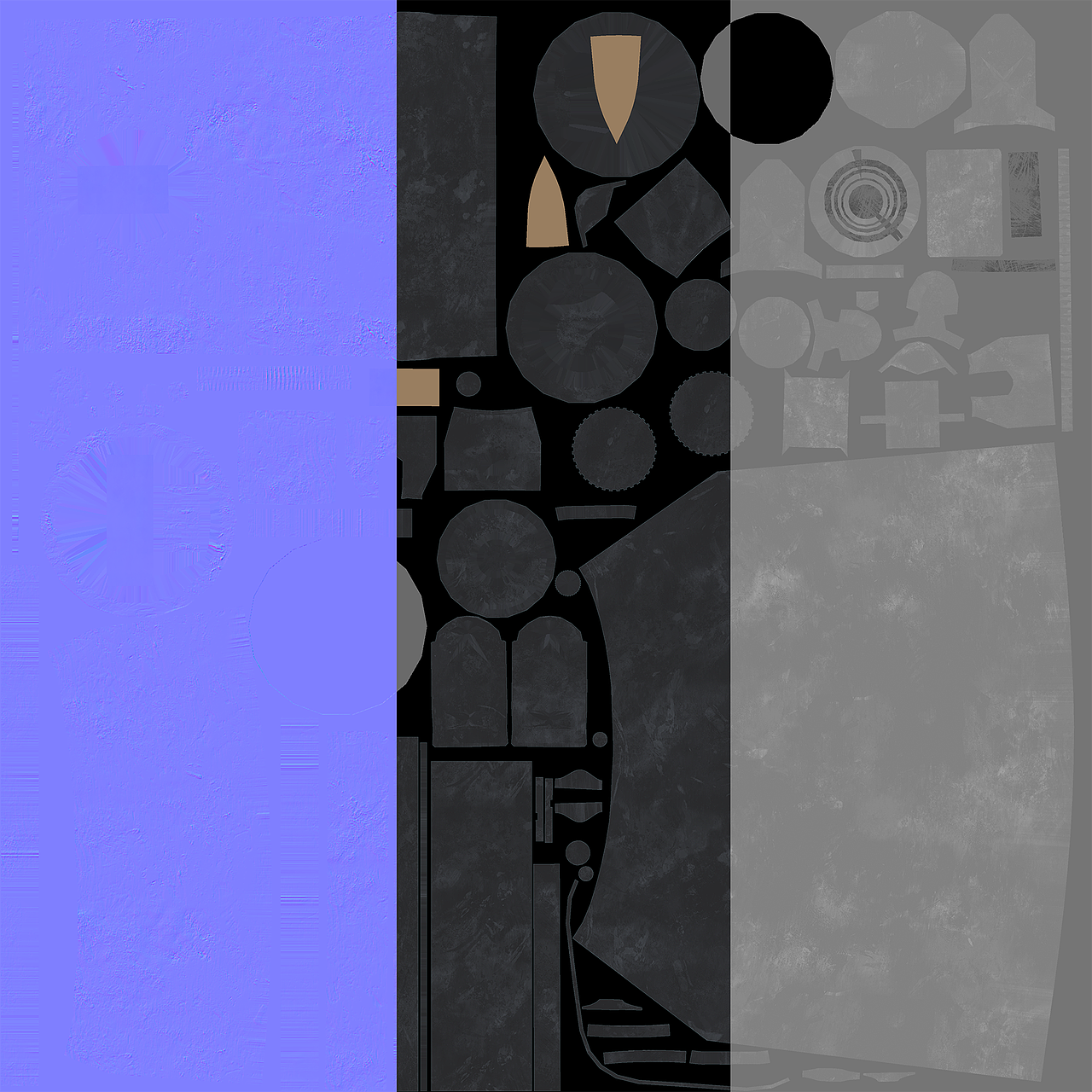 3D武器建模—98K_路博Giti-站酷ZCOOL