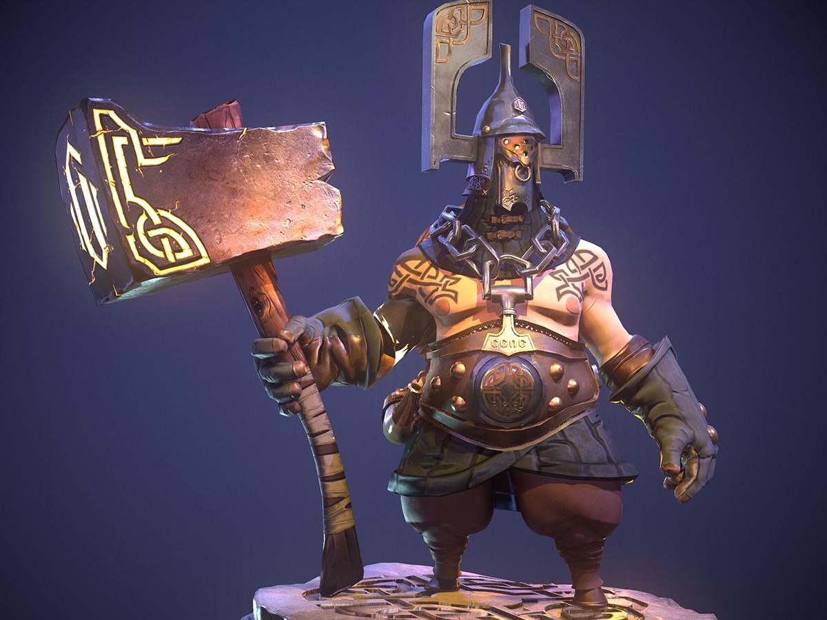 Ragnarok Thor-hand Berserk Final submission !_GGAC-站酷ZCOOL