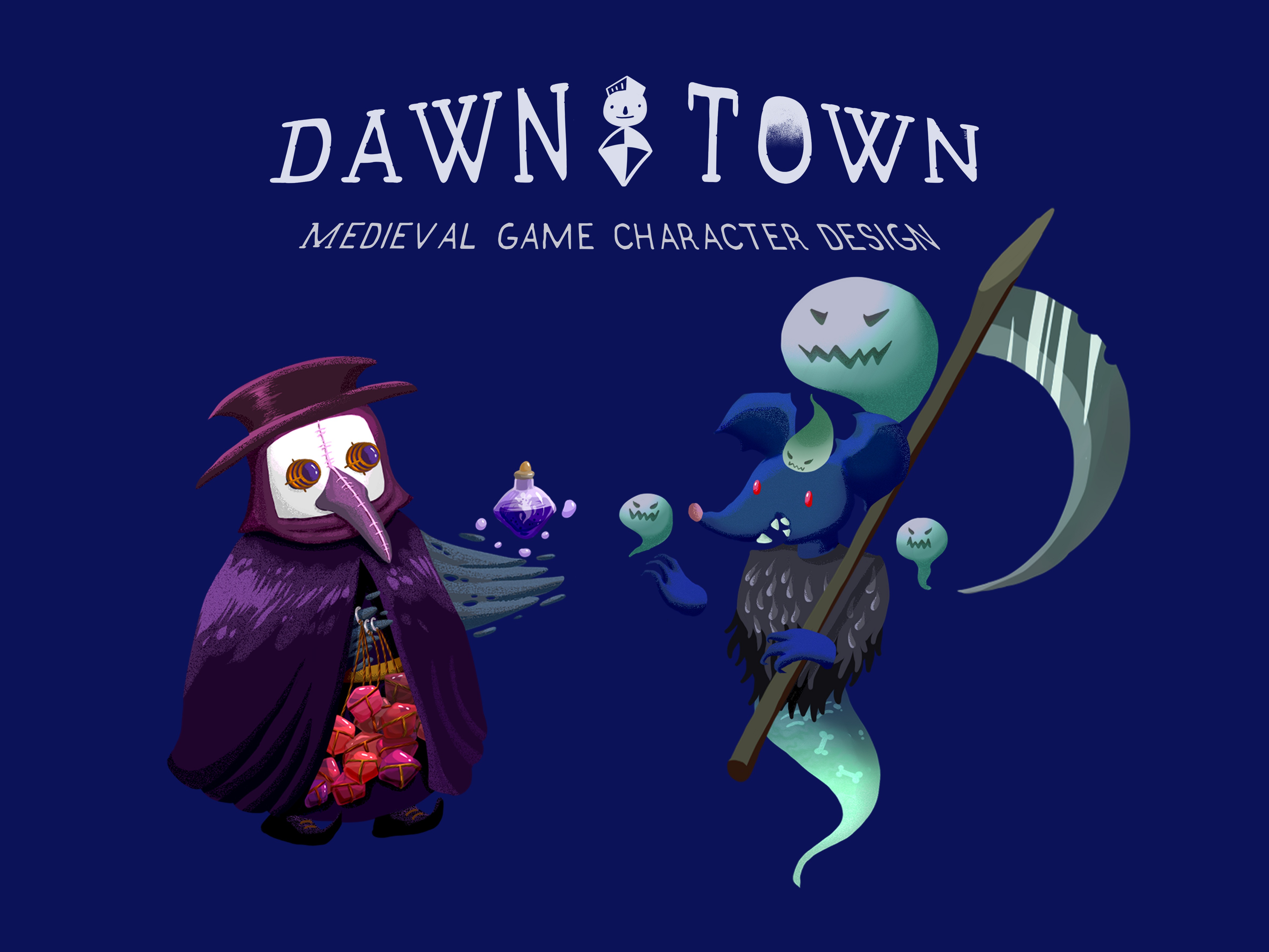 DAWN TOWN黎明镇 中世纪角色设计_zanesong小松-站酷ZCOOL