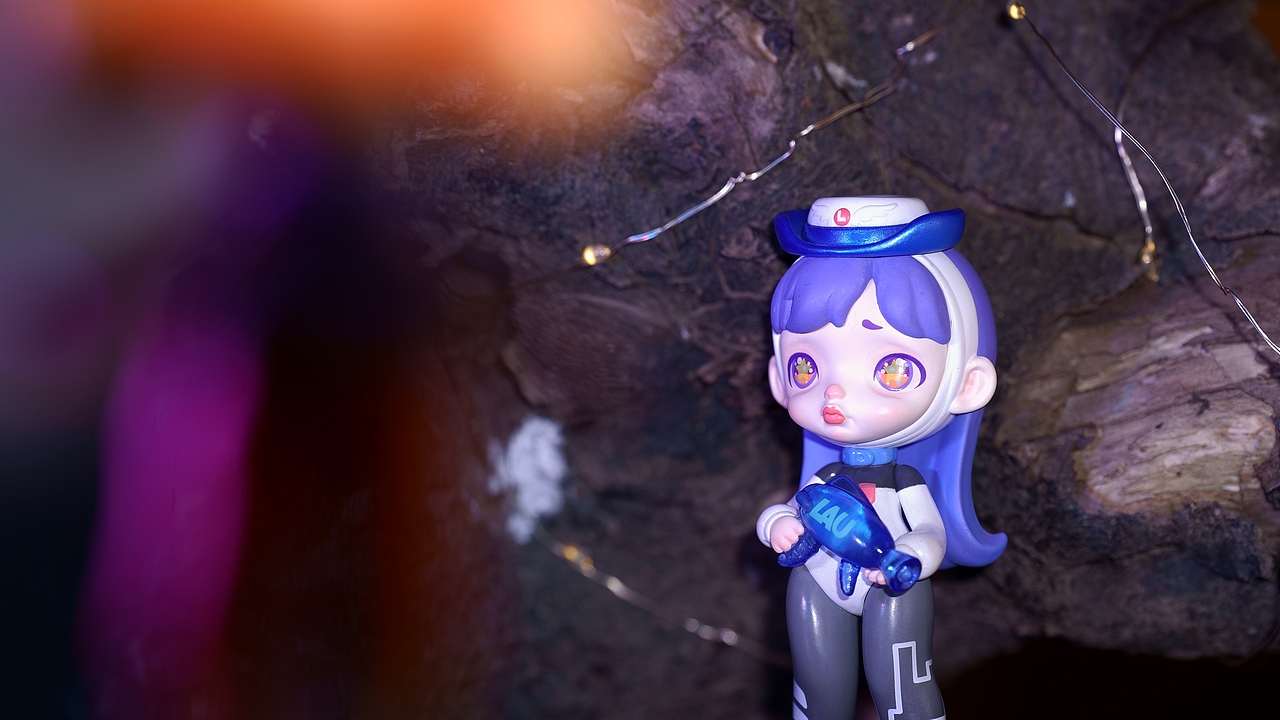 laura赛博朋克五代劳拉潮玩公仔手办_树摆-站酷ZCOOL