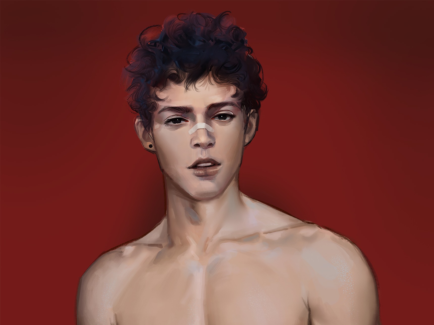 对于帅哥，我真的又爱又恨_Peter肖吉-站酷ZCOOL