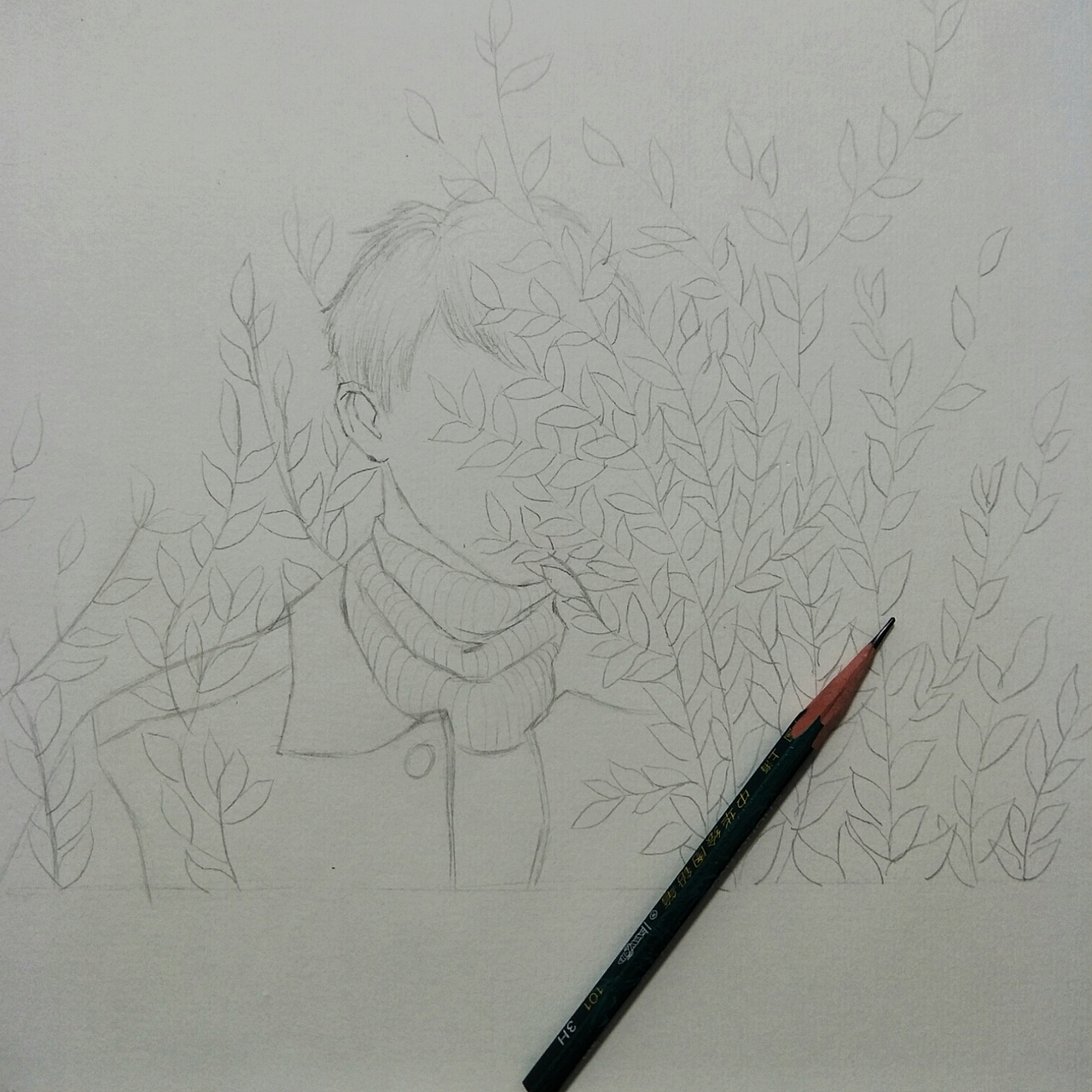 临摹随画。_Vicky夏天-站酷ZCOOL