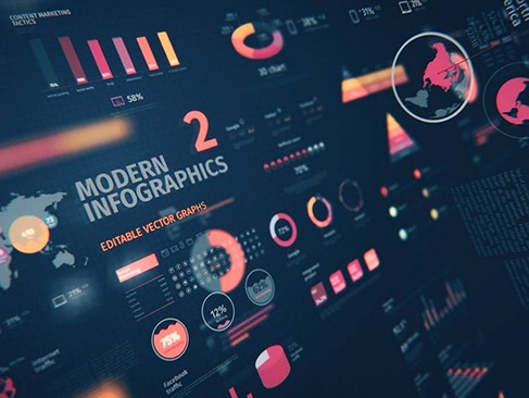 视觉化信息图表模板（Word，PowerPoint和Illustrator）_深圳Clh-站酷ZCOOL