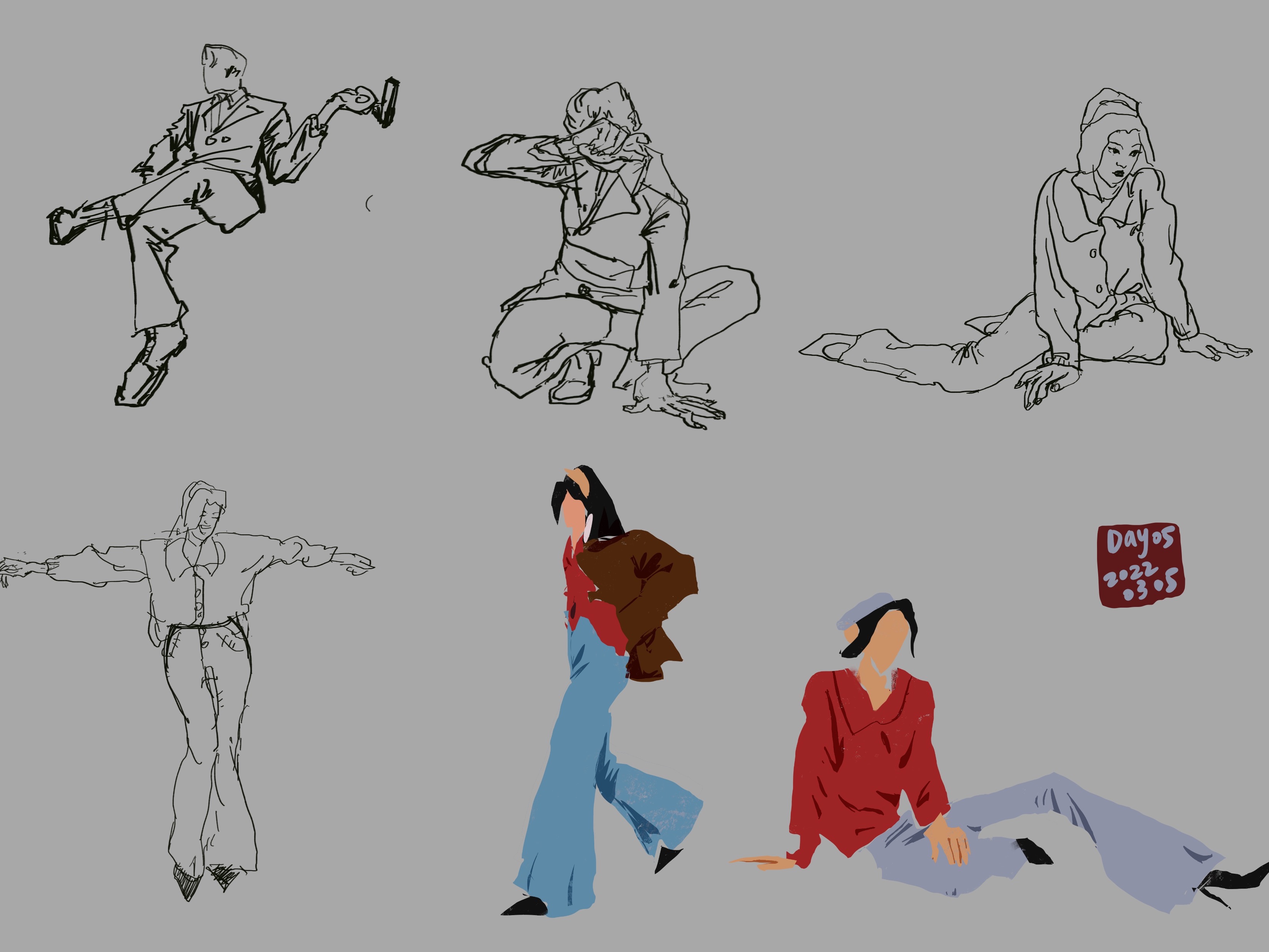 #速写60天挑战赛# day05_Heng3D-站酷ZCOOL