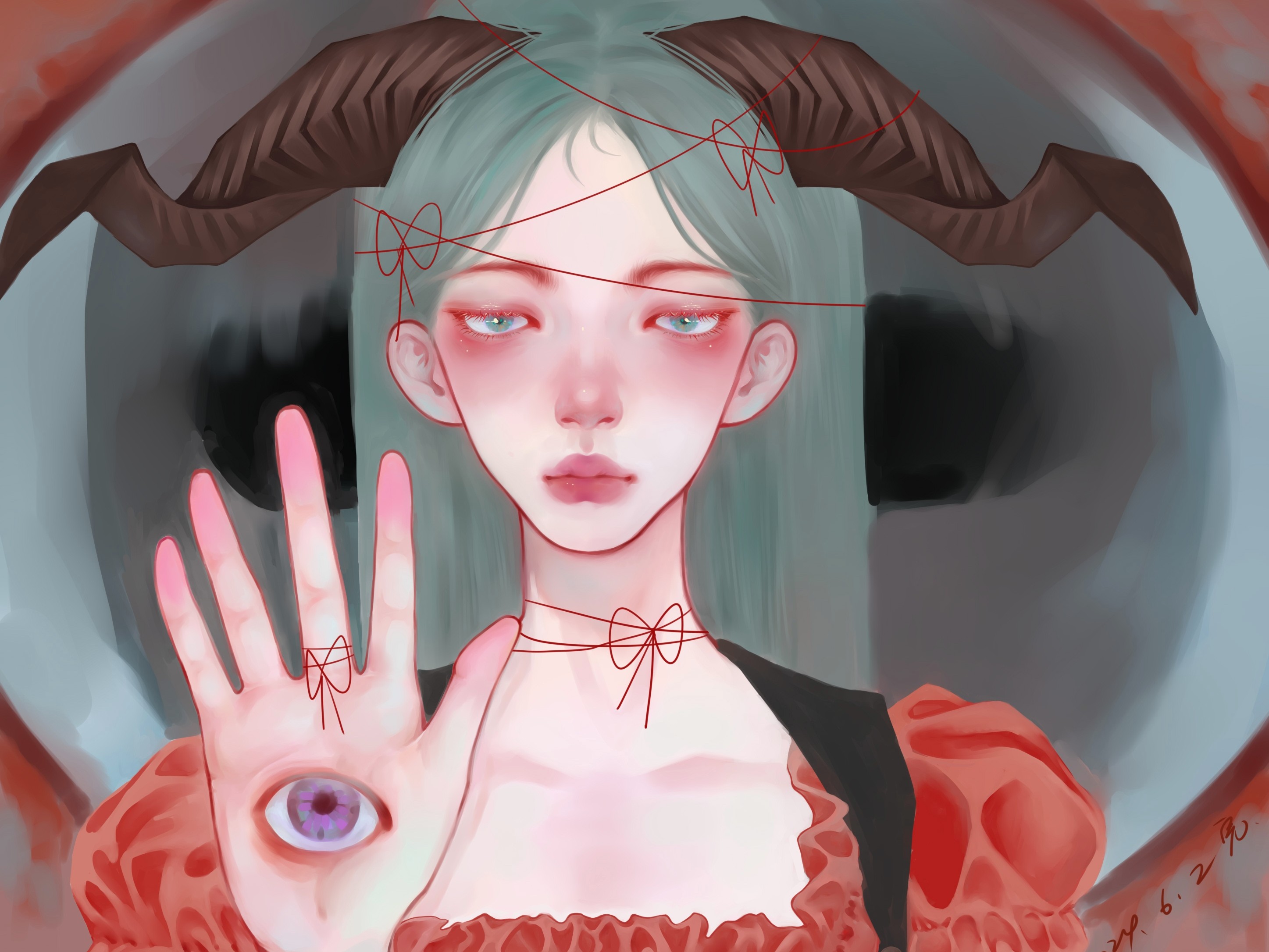 潘多拉山羊_啾啾11-站酷ZCOOL