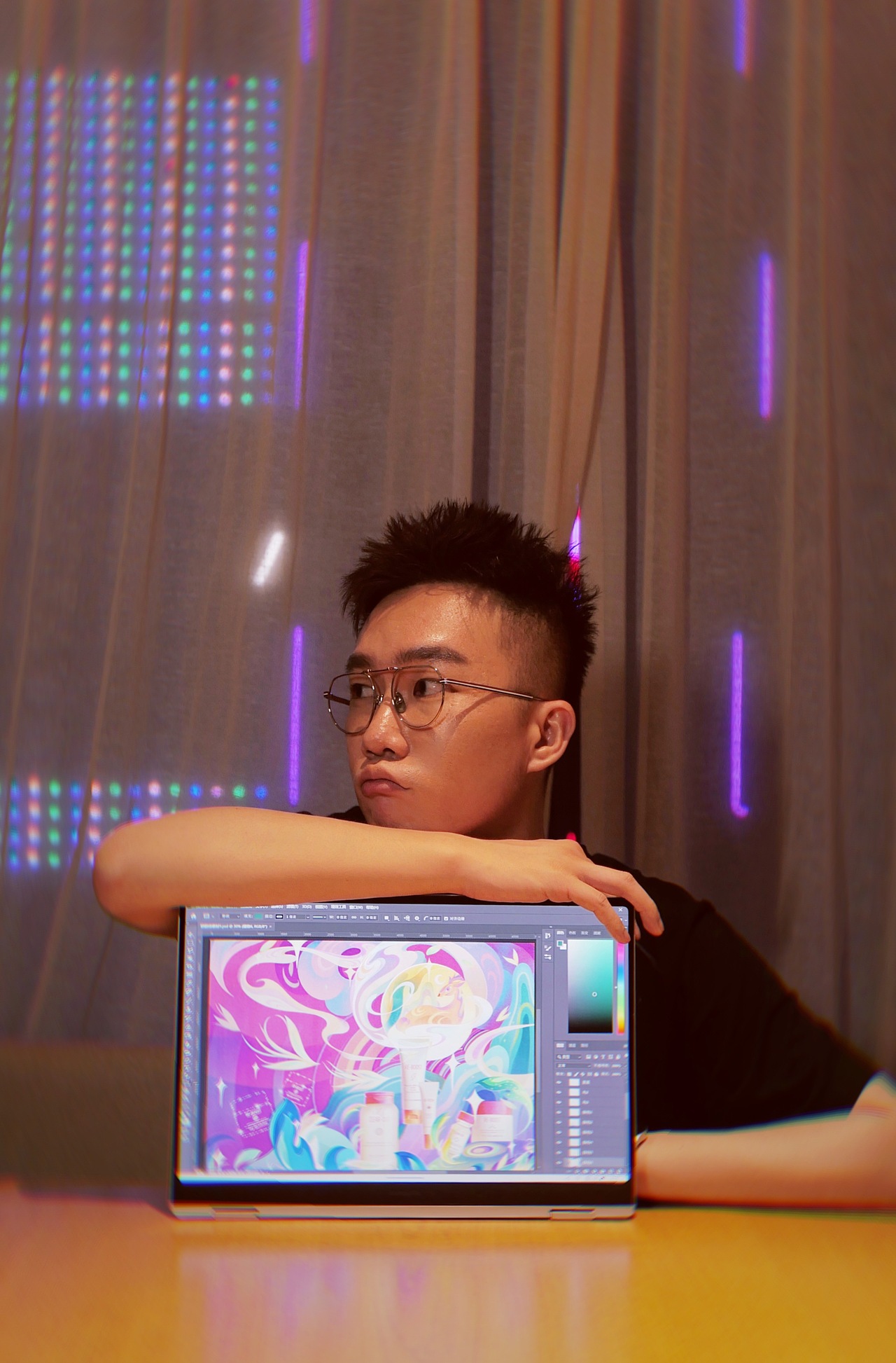 用Ps开启娇韵诗插画之旅_CAA陈思佚-站酷ZCOOL