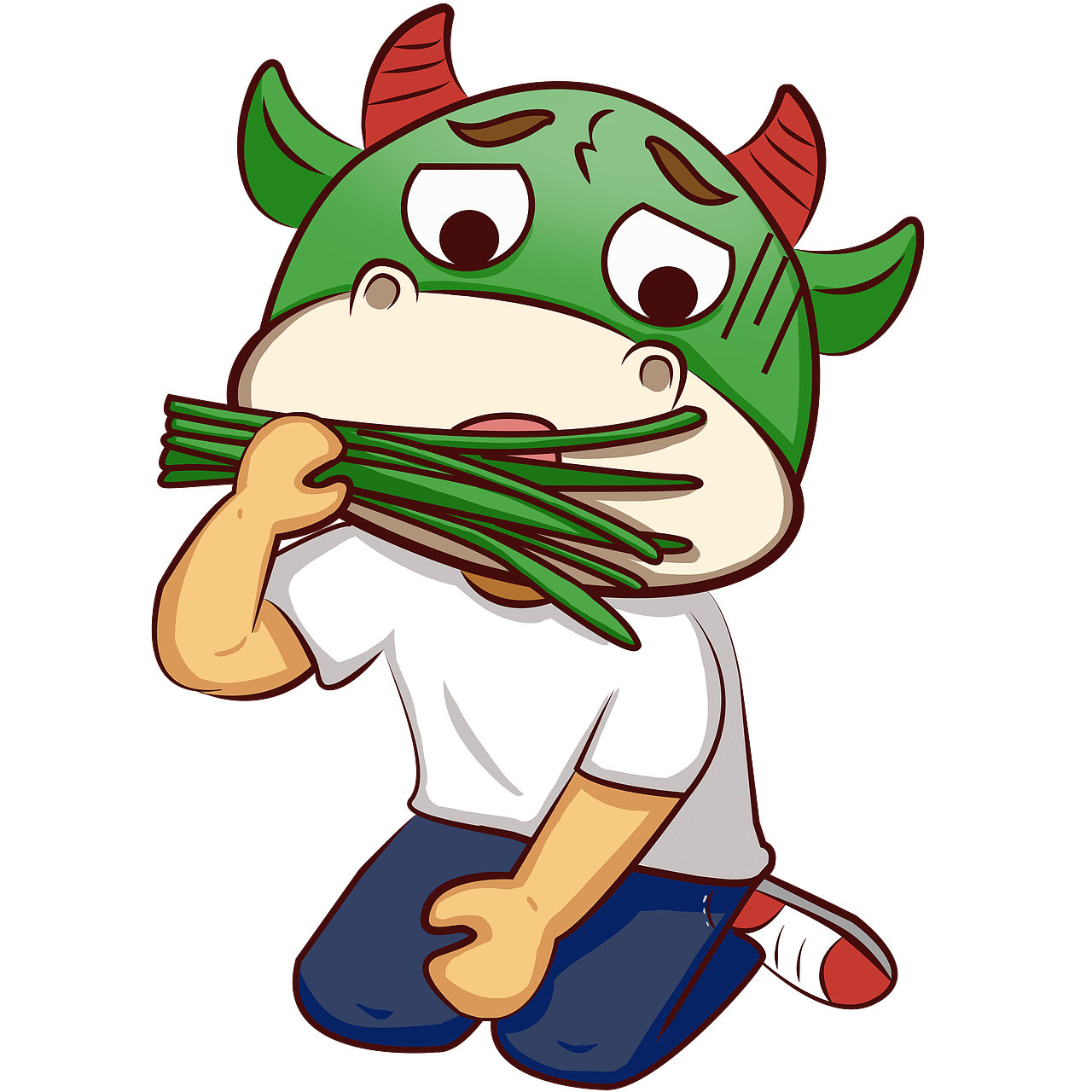 牛ip形象设定+表情包|插画|商业插画|sunjoan_原创作品-站酷ZCOOL