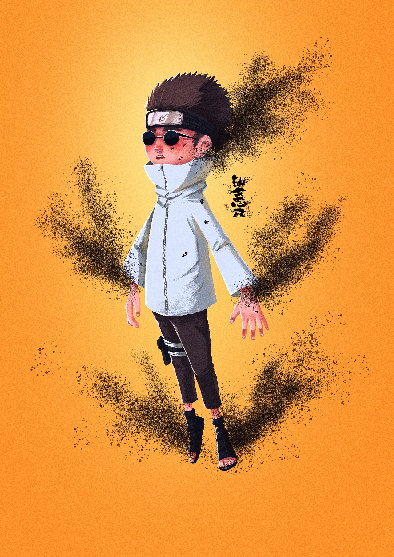 ipad手绘-《梦回火影-木叶十二忍》_Li李-站酷ZCOOL