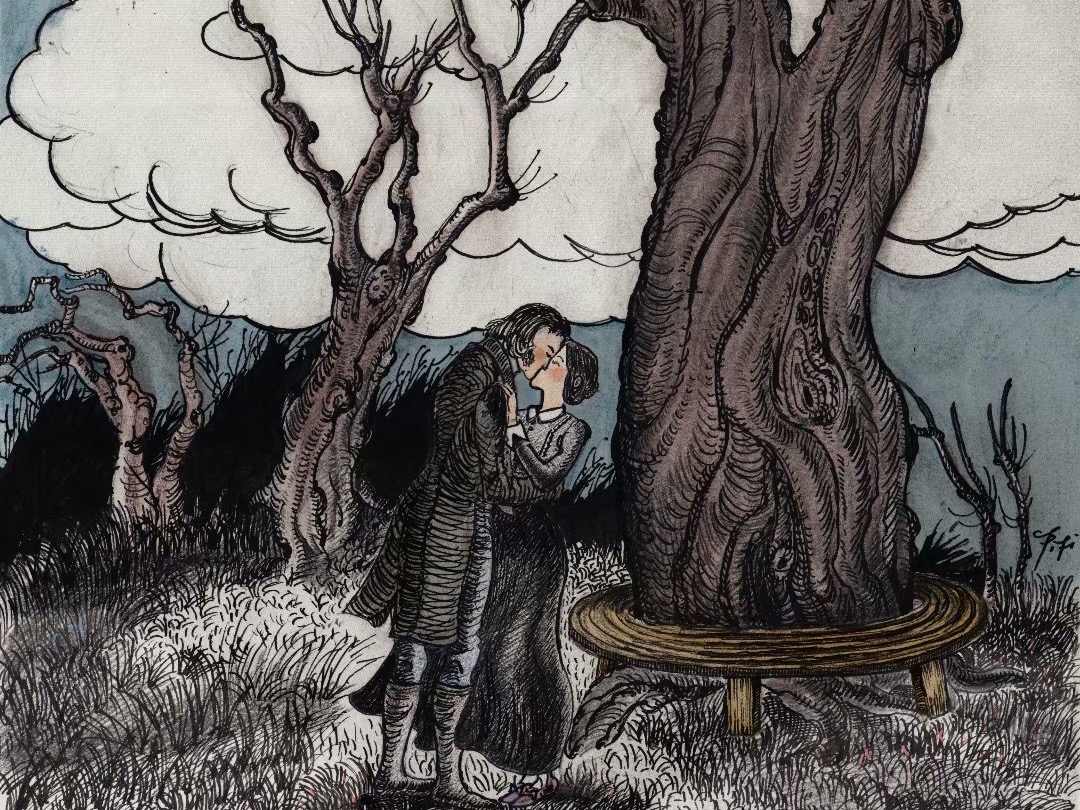 《七叶树之吻》_Fifi文艺Buff-站酷ZCOOL