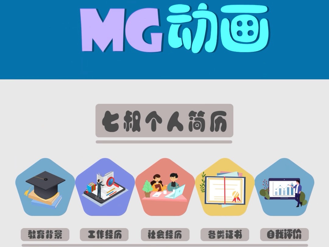 MG动画版个人简历模版_Z682870479-站酷ZCOOL