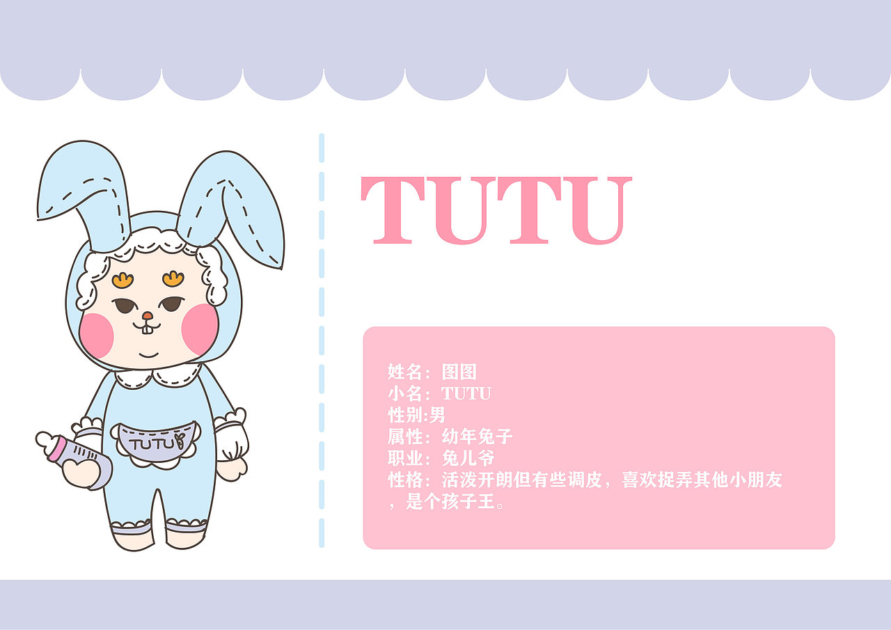 TUTU-兔儿爷IP形象设计_wuawua伍-站酷ZCOOL