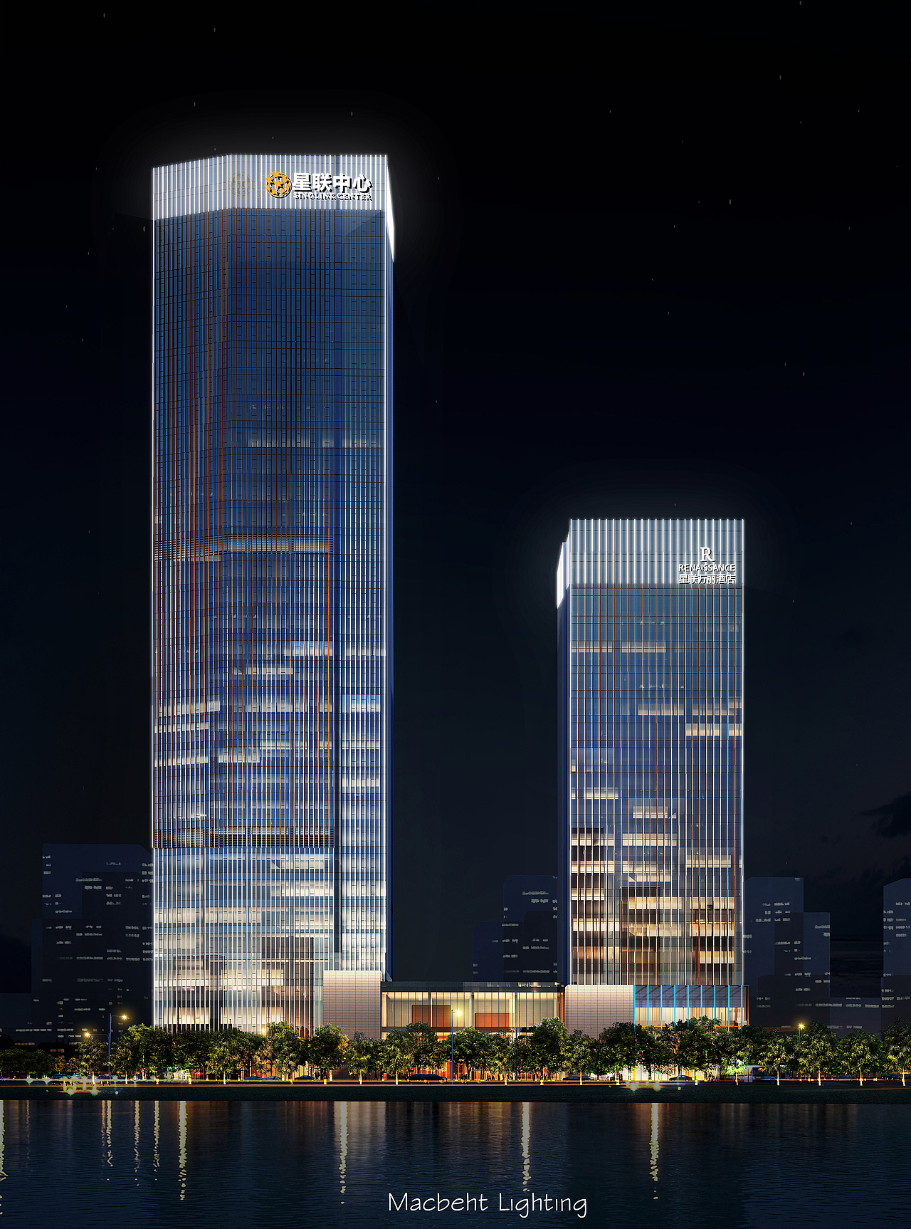 建筑灯光-动画方案篇_清汤寡水先桑-站酷ZCOOL