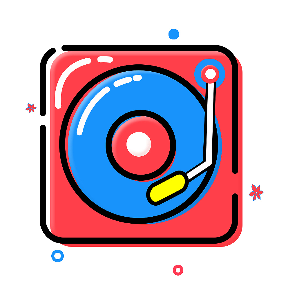 MBE红、黄、蓝卡通形象icon图标_尔宣-站酷ZCOOL