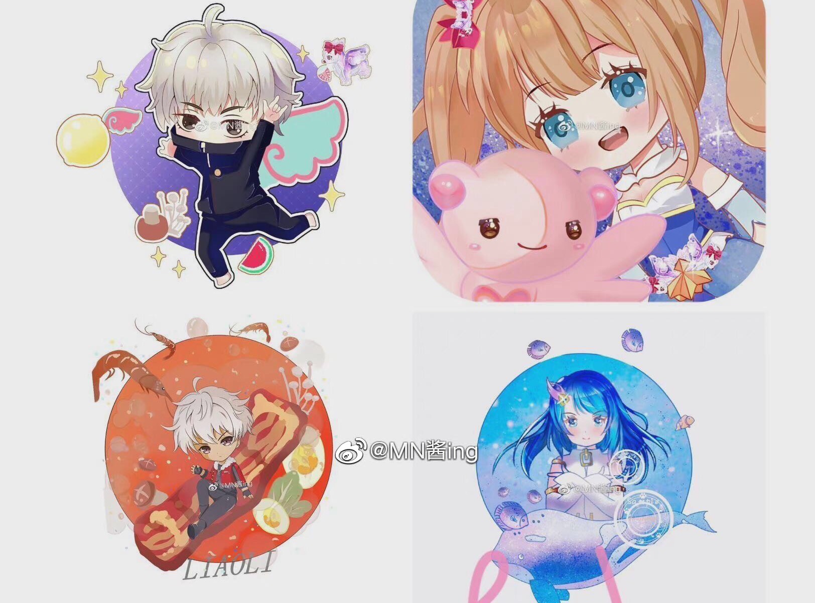 一些Q版_MN酱ing-站酷ZCOOL