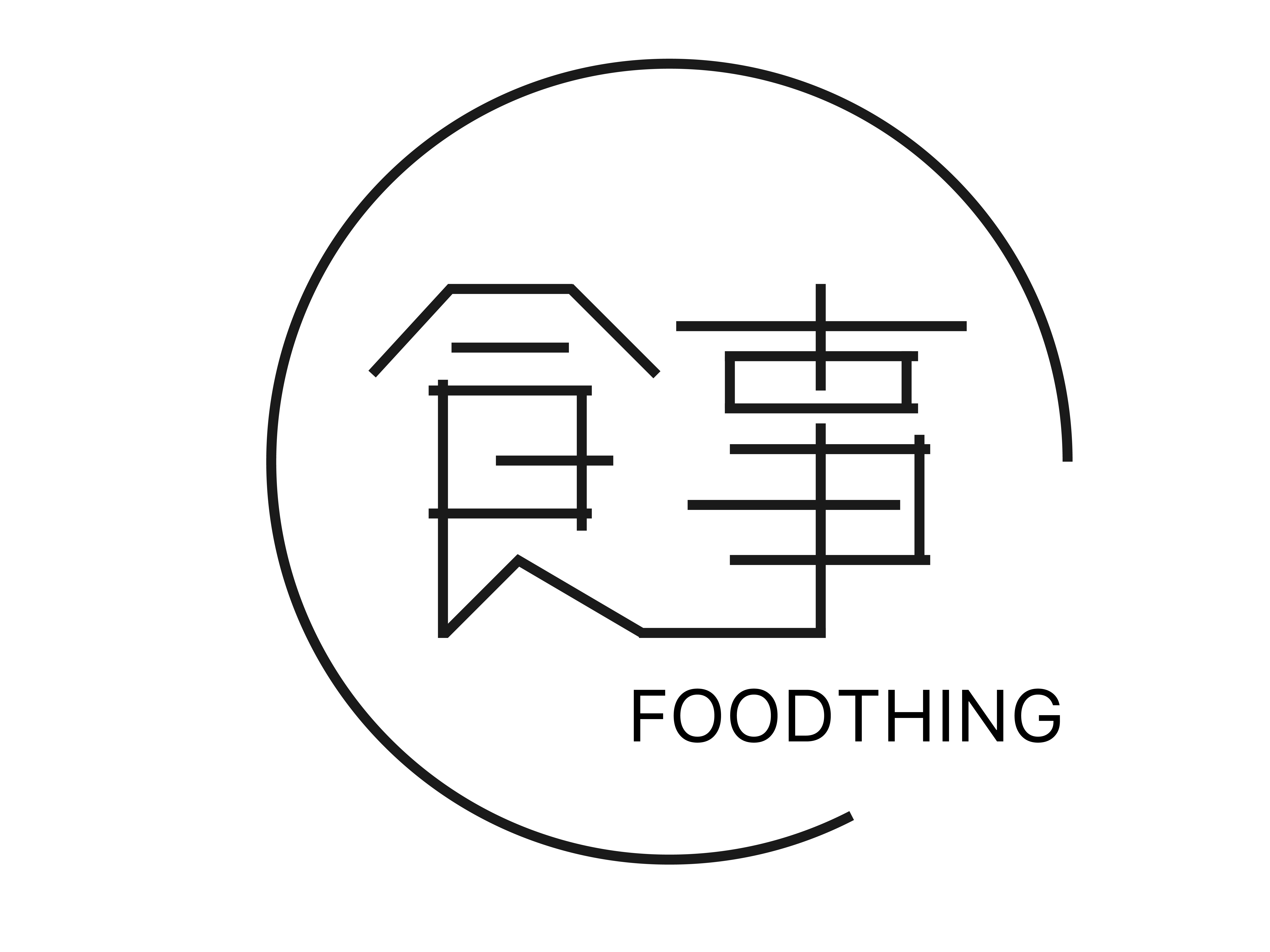 食事logo设计稿_球球爸爸是设计师-站酷ZCOOL