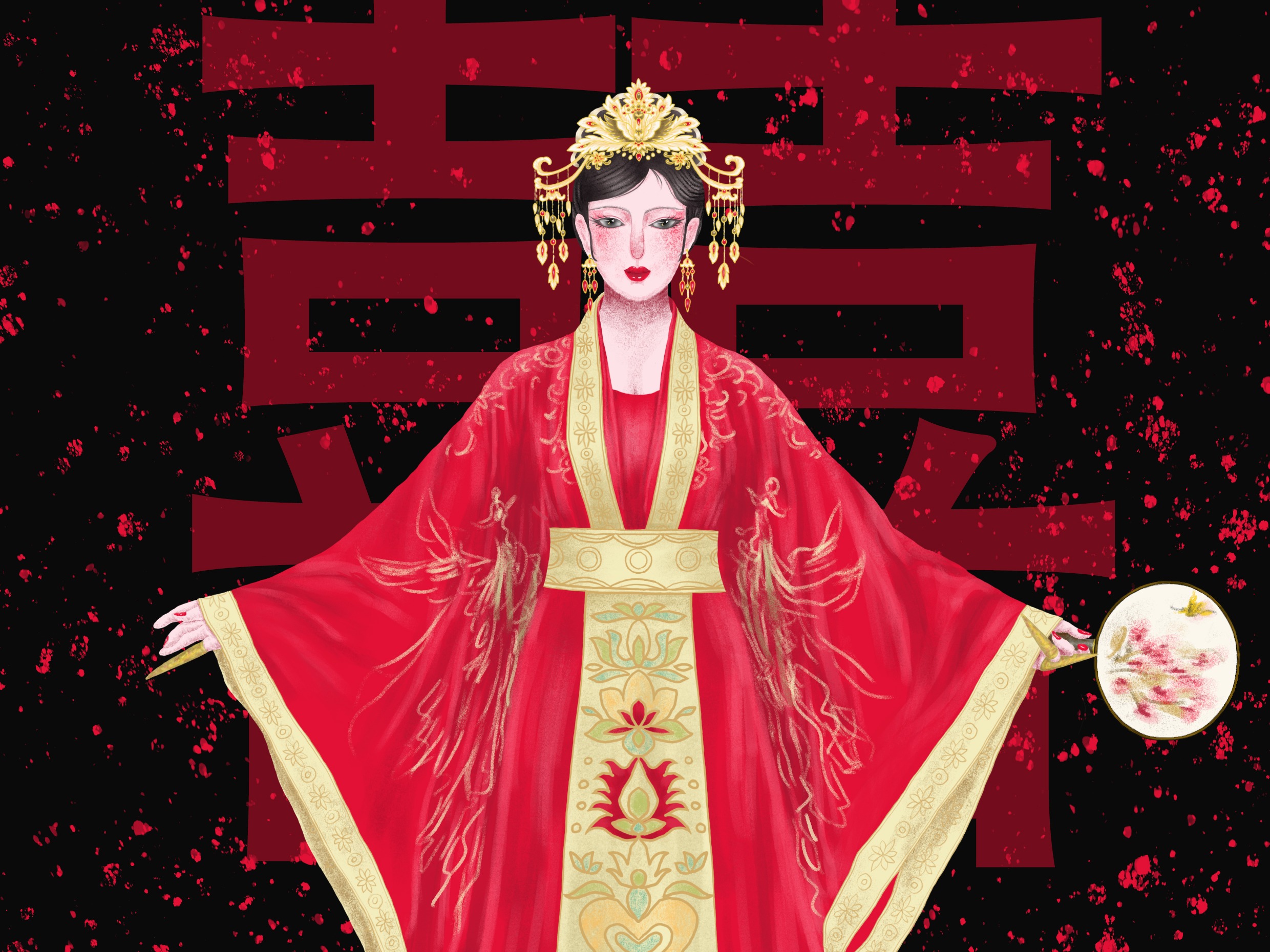 中式新娘_Z656120190-站酷ZCOOL