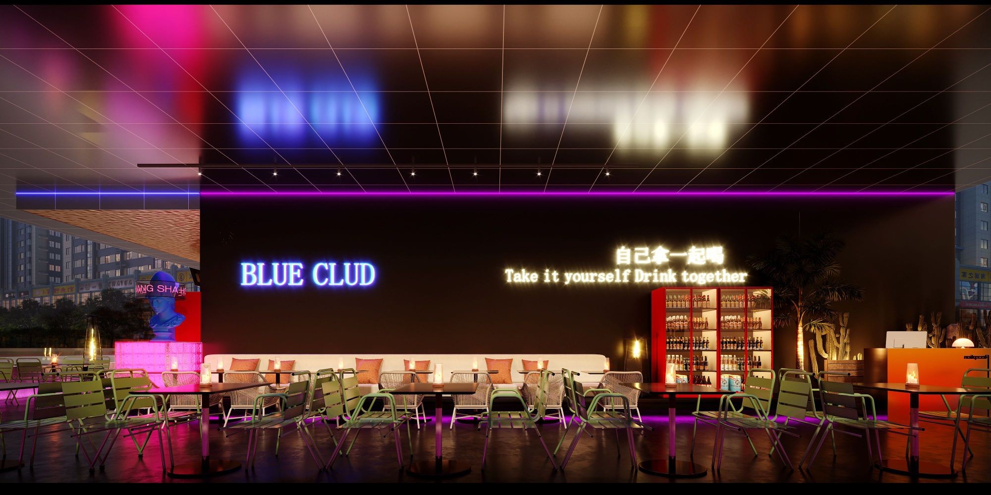 广东 深圳｜BLUE CLUD清吧_染韵归途-站酷ZCOOL