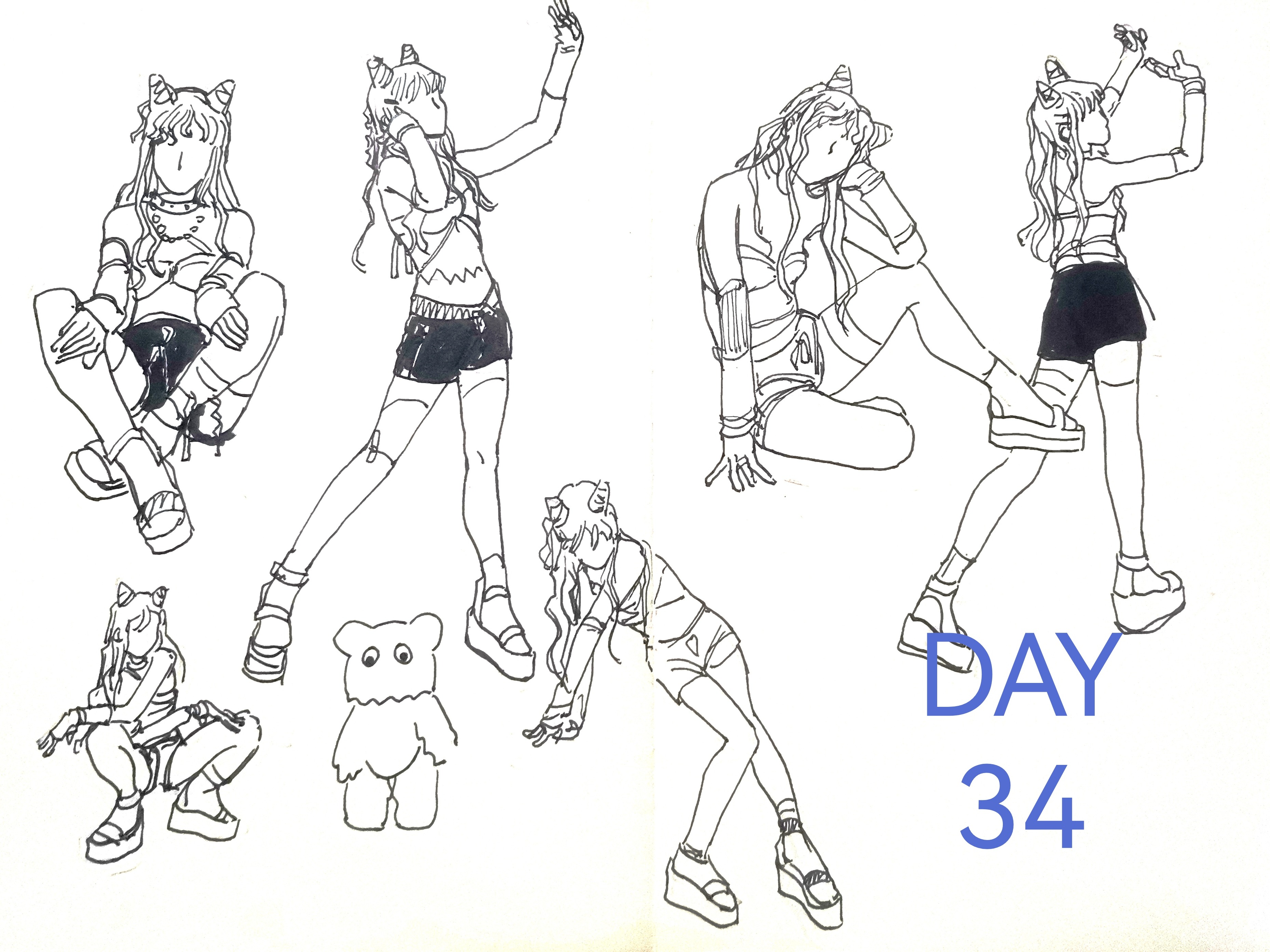 #速写60天挑战赛#day34@速写班长_Z06959532-站酷ZCOOL