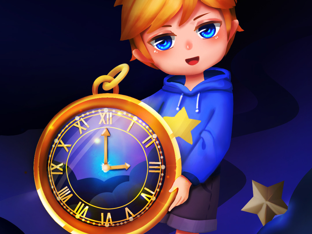 时钟男_ee6608628-站酷ZCOOL