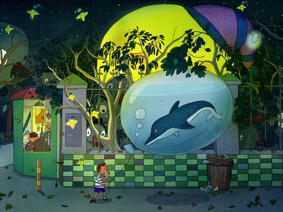 一个很久以前画的绘本！！_二十六度五工作室-站酷ZCOOL