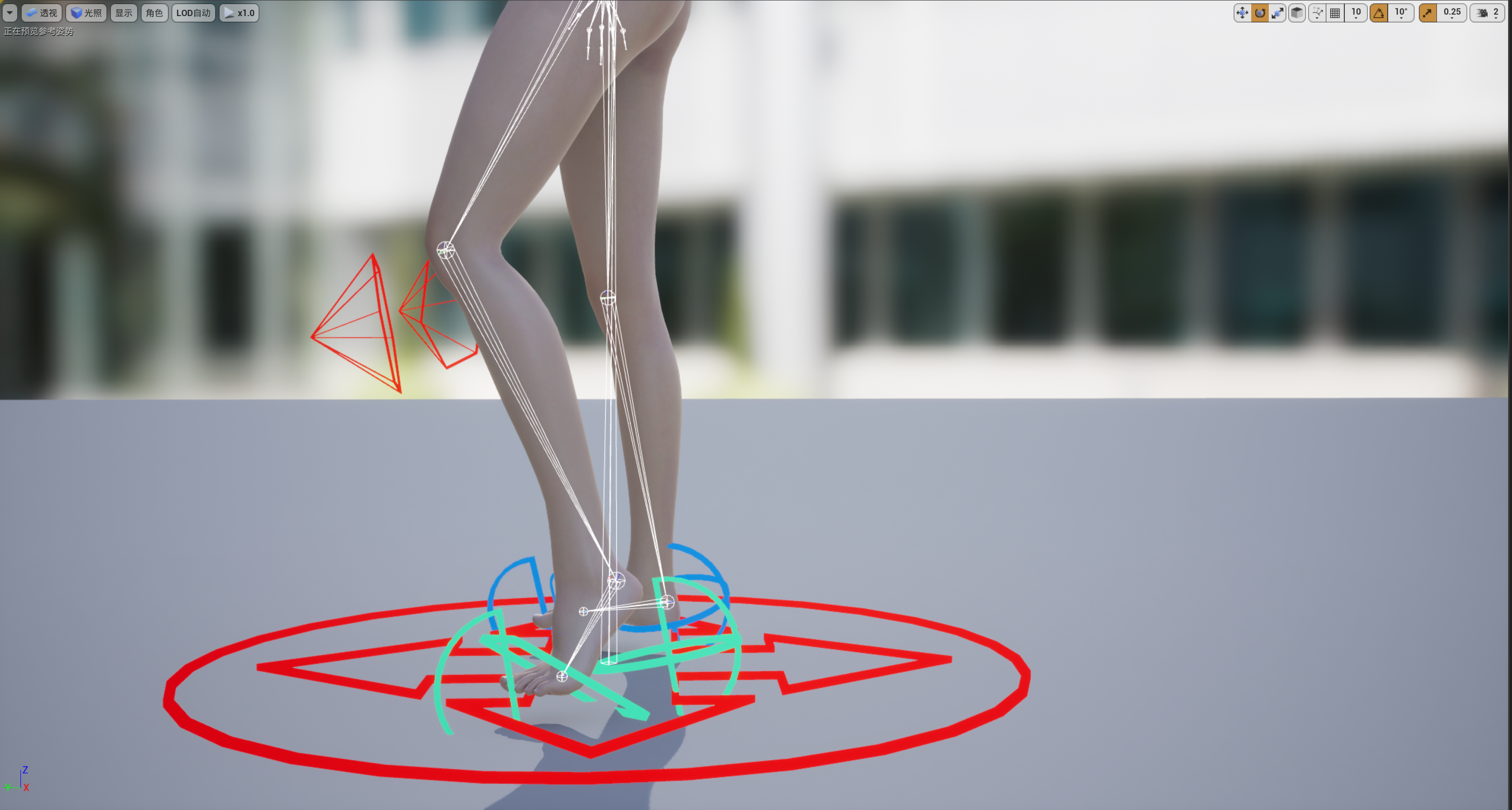 ue4 人物绑定_QISN-站酷ZCOOL