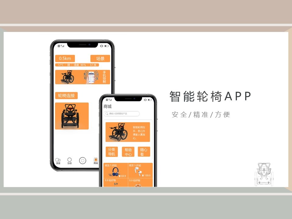 智能轮椅APP_耶啵1223-站酷ZCOOL