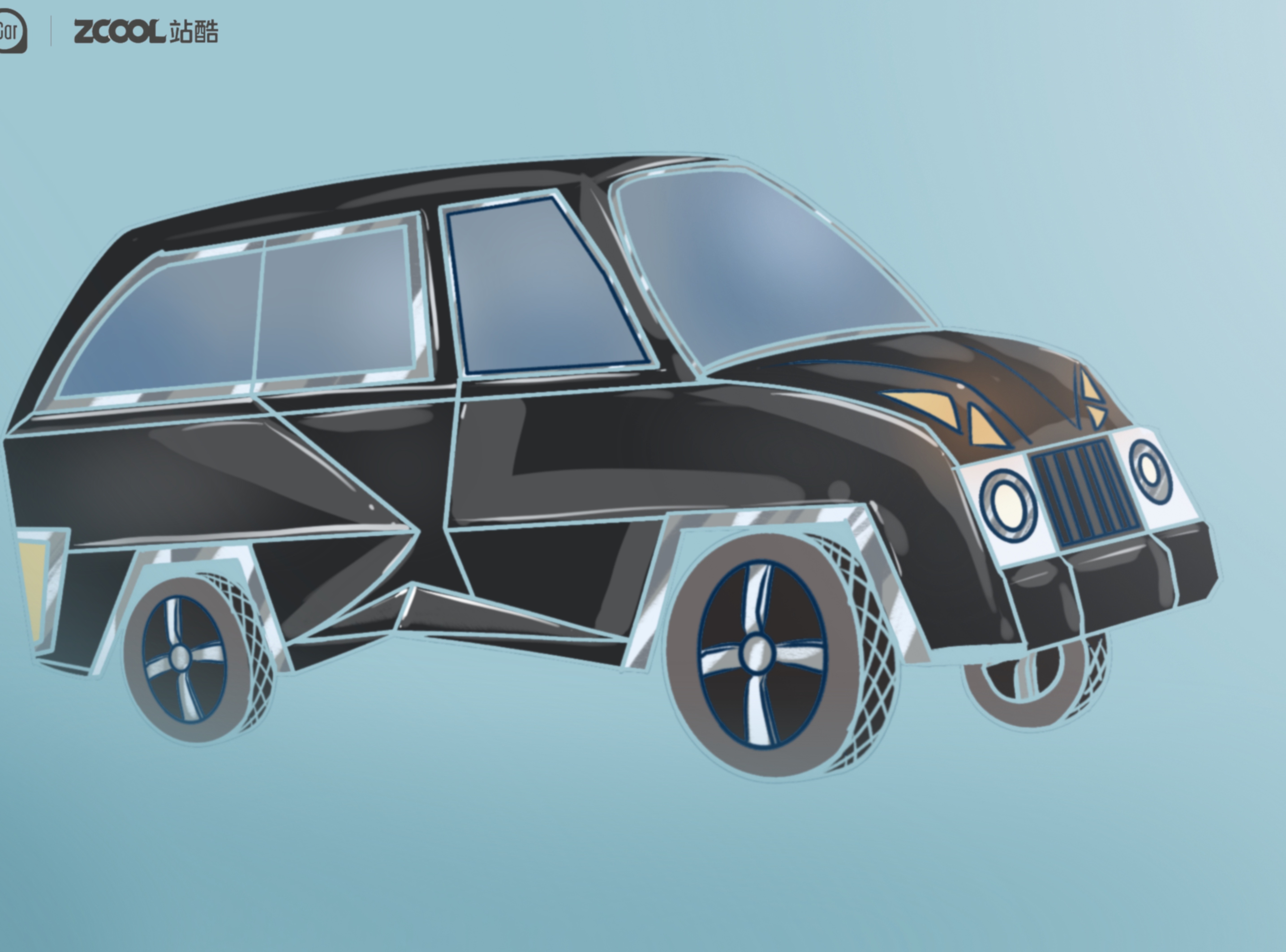 icar——骑士_老蛀虫-站酷ZCOOL