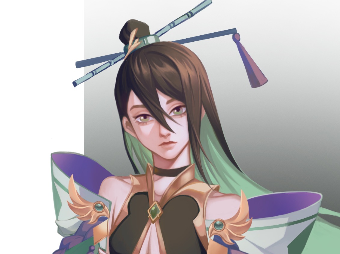 "竹"角色设计_ZenEmber-站酷ZCOOL