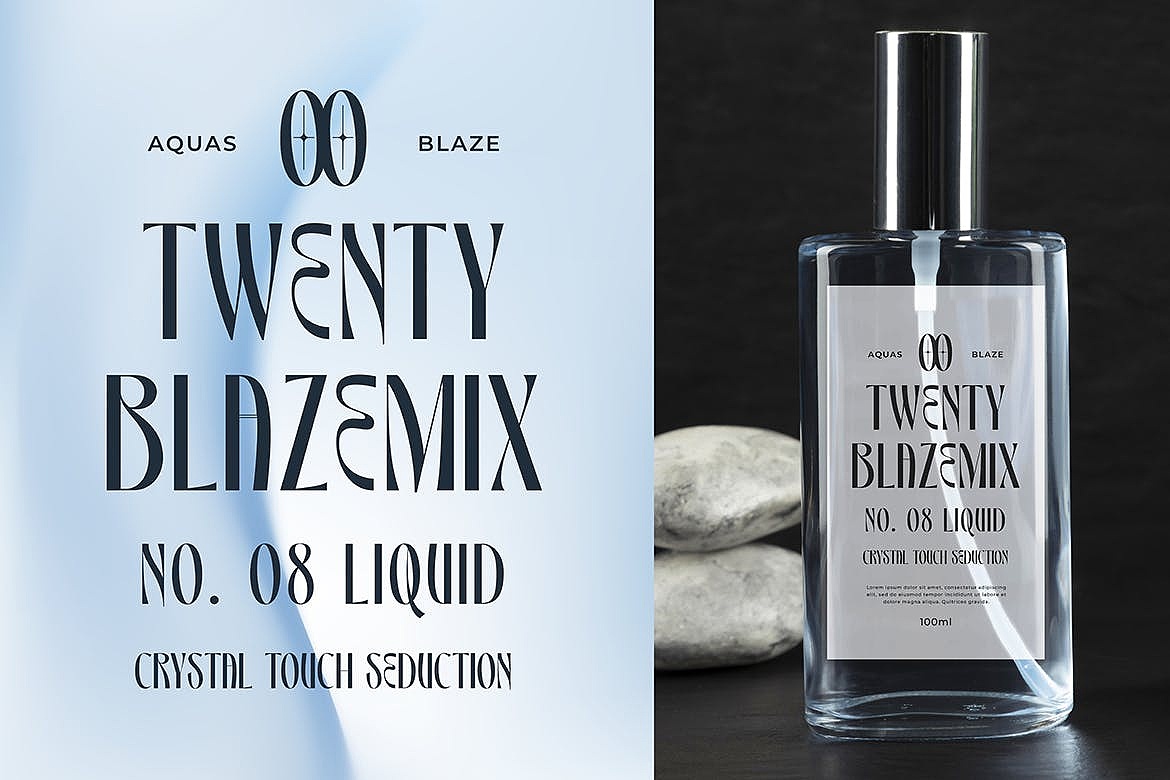 Rowlane - A Liquid Retro Display Font_最西文集-站酷ZCOOL