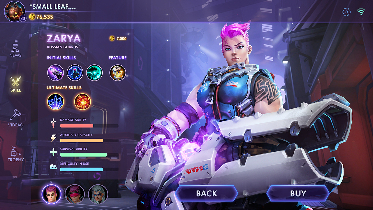 个人作品-《Heroes of the Storm》（2017）_S_Leaf-站酷ZCOOL