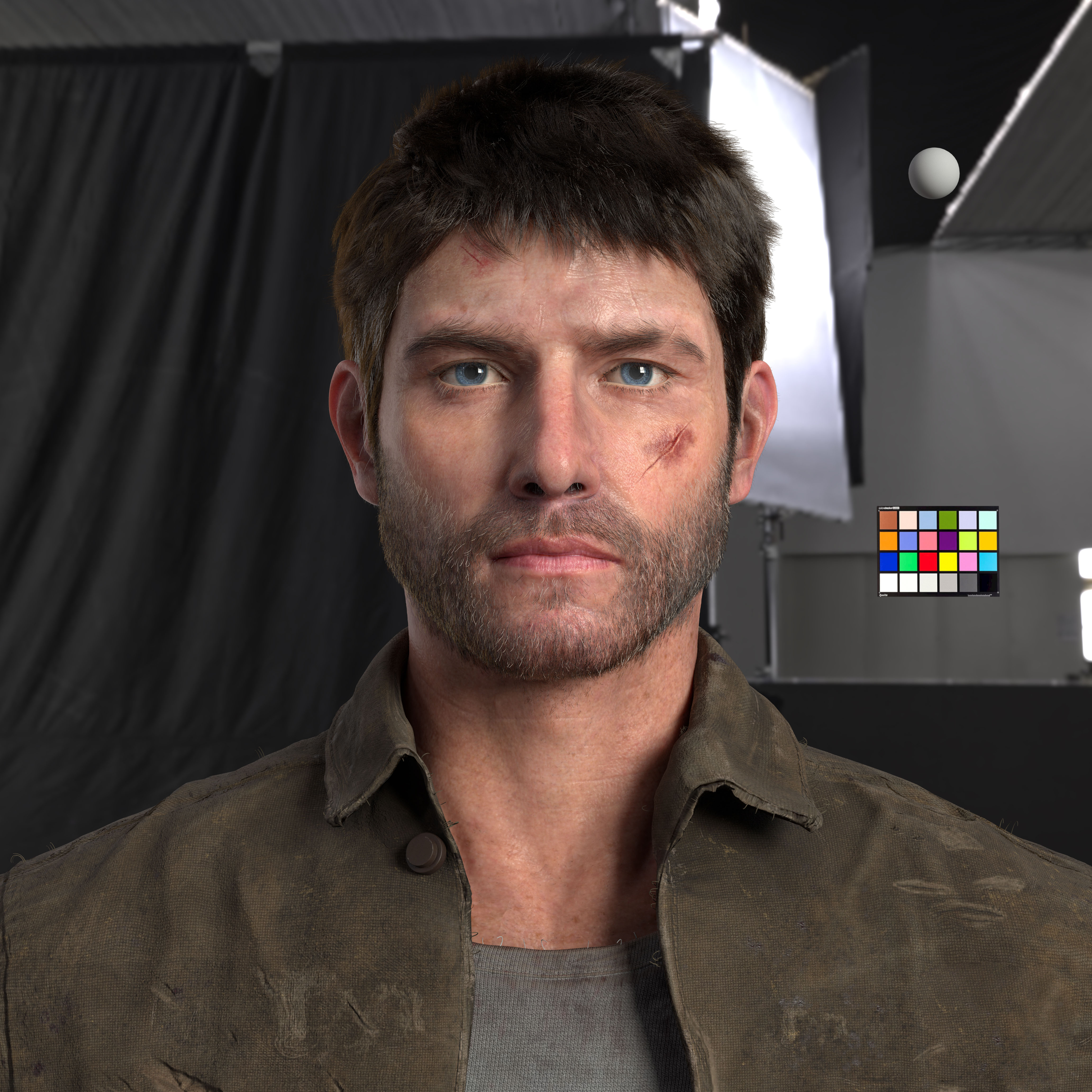 末日题材父亲角色_Kris_li-站酷ZCOOL