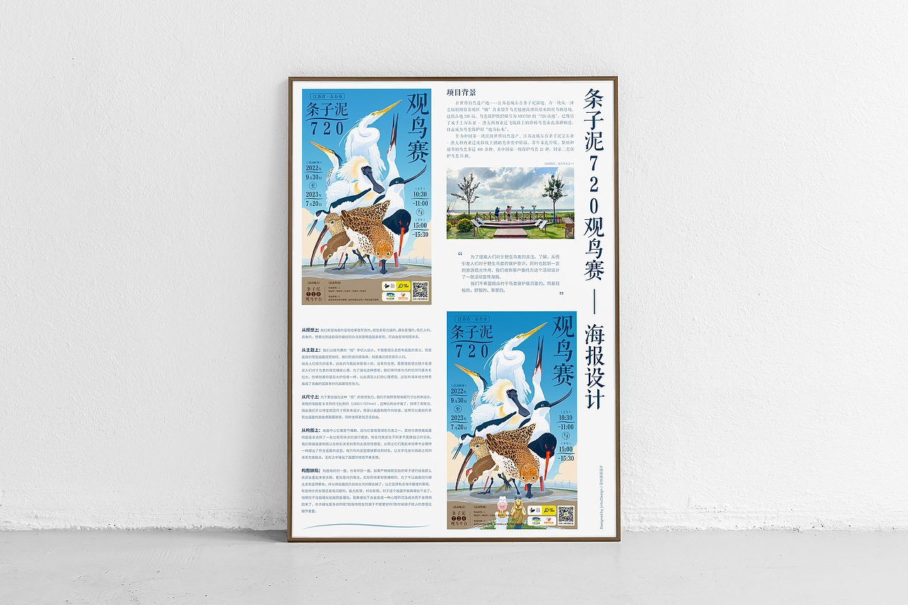 条子泥720观鸟赛.海报设计_进退设计-站酷ZCOOL