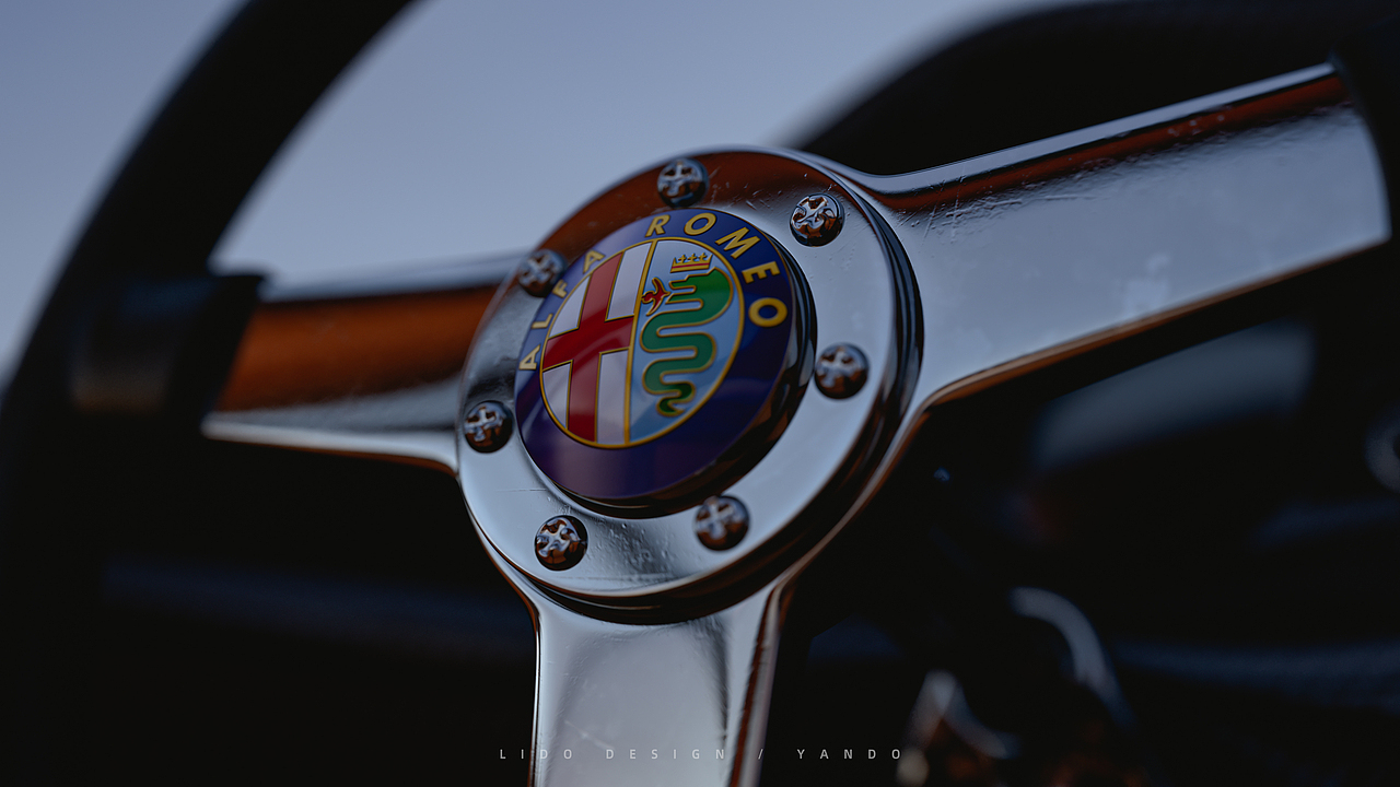 Alfa Romeo Tipo 33 Stradale_LIDODESIGN-站酷ZCOOL
