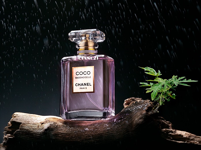 枯木逢春：圈点摄影培训COCO香水广告商业产品摄影图_圈点摄影强子视界-站酷ZCOOL