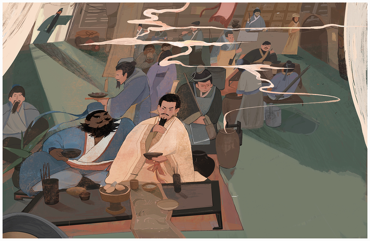 《三国演义》绘本_小狗博士Louise-站酷ZCOOL