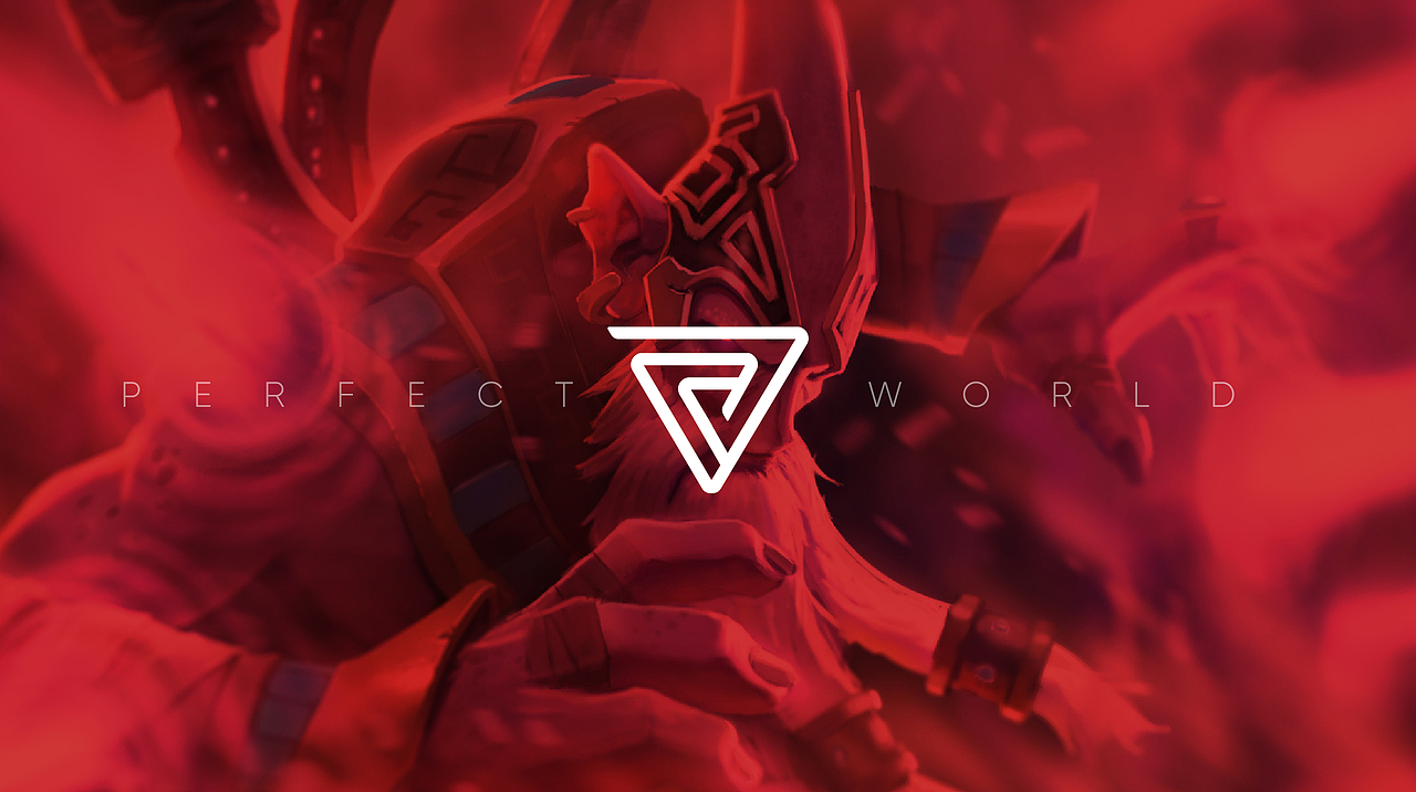 perfect world logo design_ChanKingCheung-站酷ZCOOL