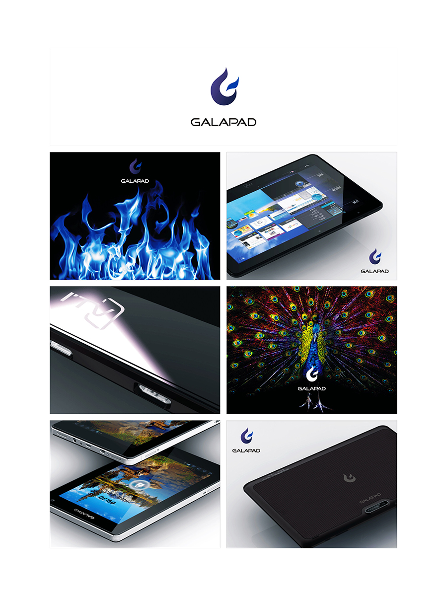 GALAPAD平板电脑品牌LOGO设计提案_gavinliao-站酷ZCOOL