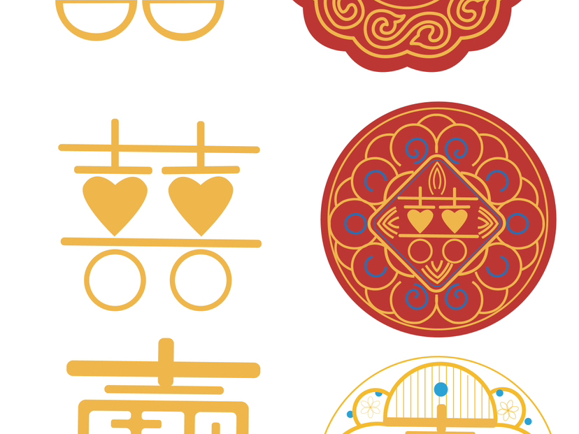 双喜临门_喻熙蕾-站酷ZCOOL