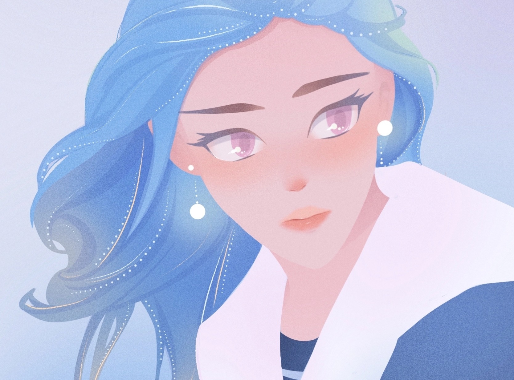 【画师繁星计划】第一期 第四周 小清新头像_JusHAO-站酷ZCOOL