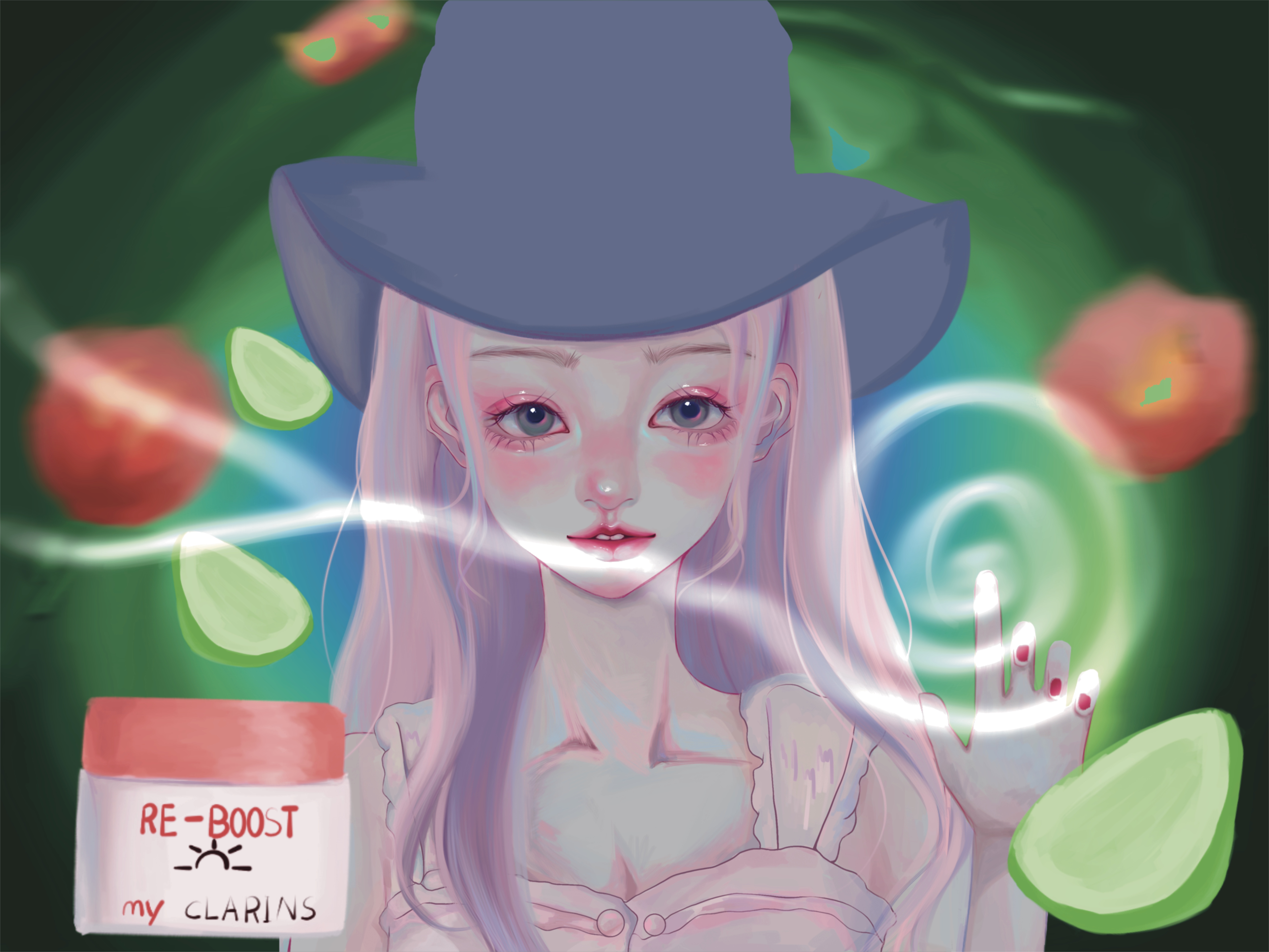 好肌肤，长绽放！_lala懵辣丽莎-站酷ZCOOL