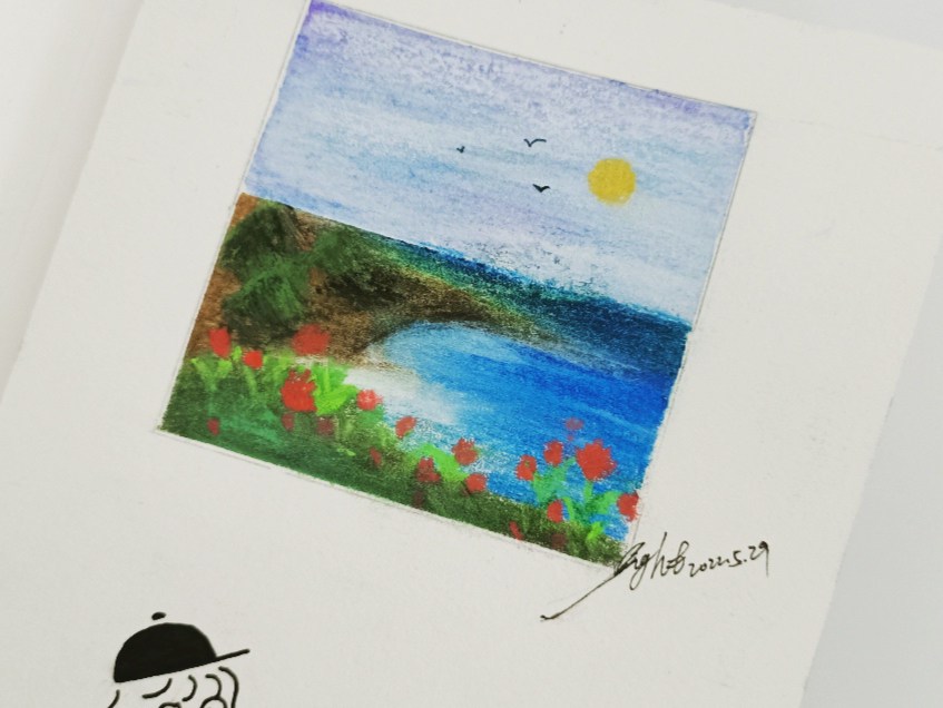 丙烯画_是Yoyo酱-站酷ZCOOL