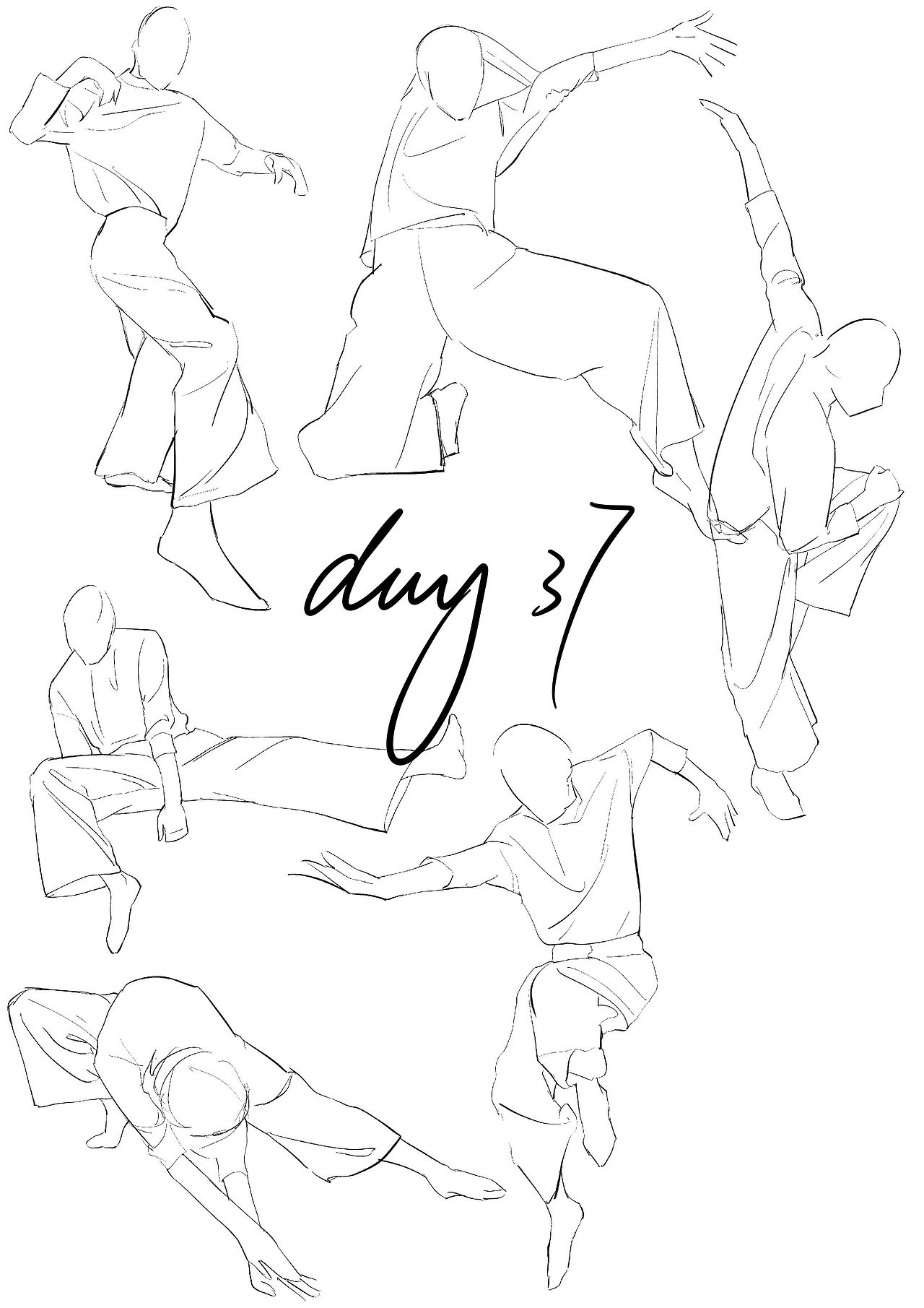 #速写60天挑战赛#day37@速写班长_和速写死磕-站酷ZCOOL